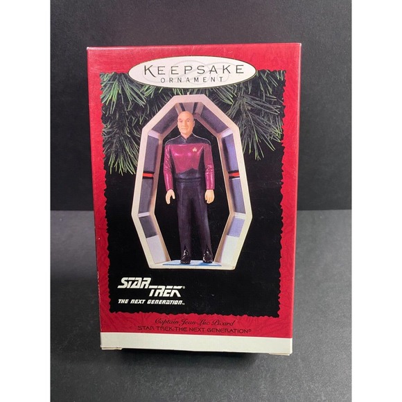 Hallmark | Holiday | Capt Picard Star Trek Next Generation Hallmark ...